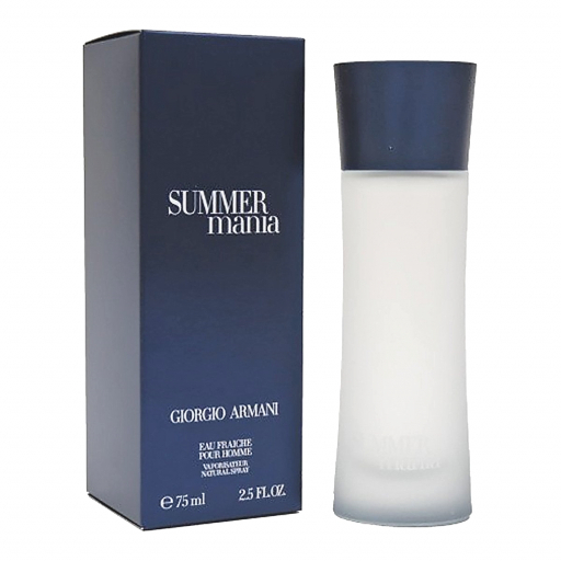 Giorgio Armani Summer Mania Eau Fraiche Pour Homme 75 мл / мужской парфюм Саммер Мания