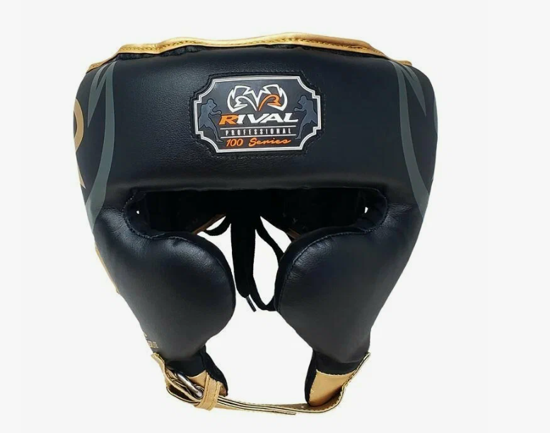 Шлем Rival RHG100 Black/Gold — фото 1