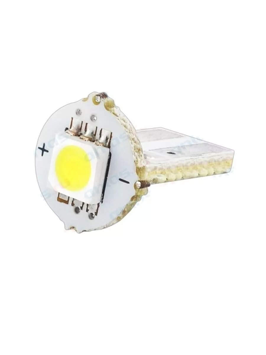 Светодиод 12 В ST10-1SMD-5050/T10-5050-1/S08201088 (1шт)