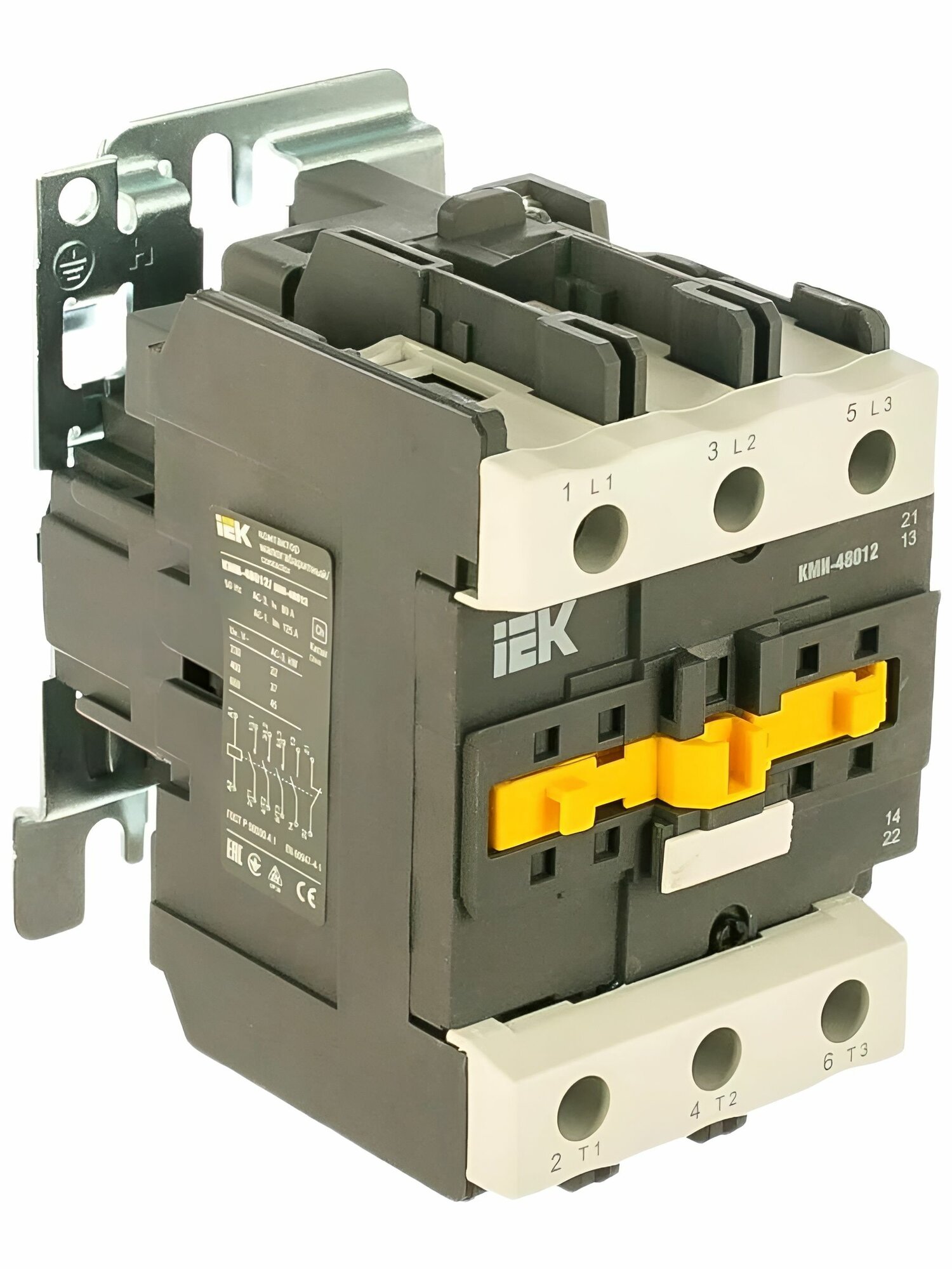 Контактор КМИ-48012, 80А, Катушка: 230В/AC3, 1НО 1Н3.