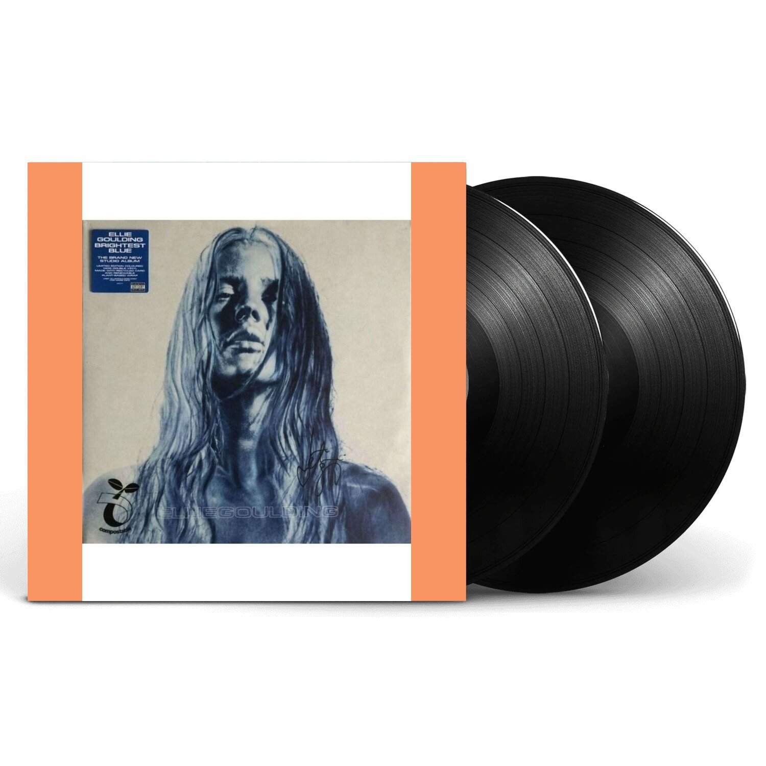 Виниловая Пластинка Ellie Goulding - Brightest 2 x Пластинки, LP, Blue / Clear совершенно новый и еще запечатанный . /