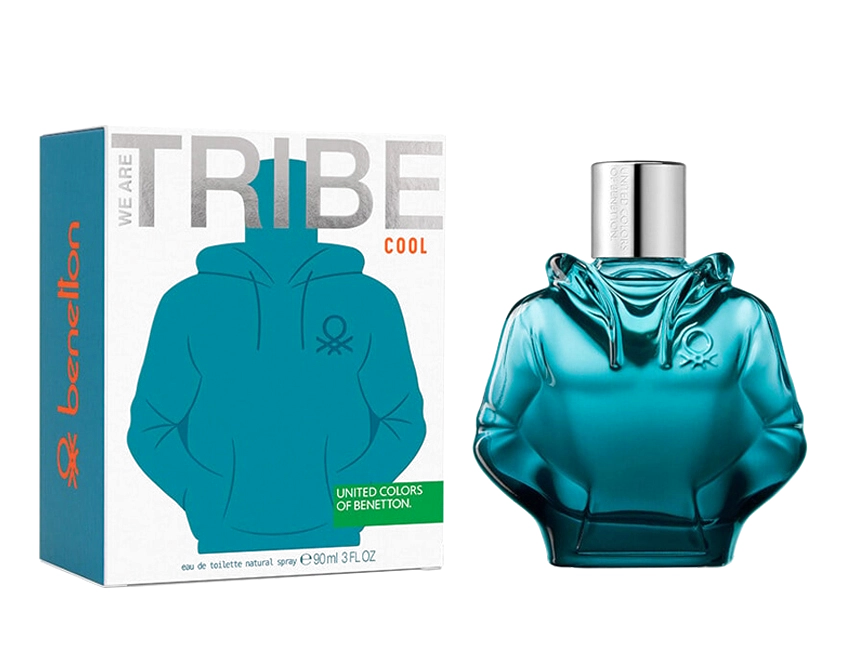 Мужская туалетная вода Бенеттон Ви А Трайб Кул объём 90 мл - Benetton We Are Tribe Cool