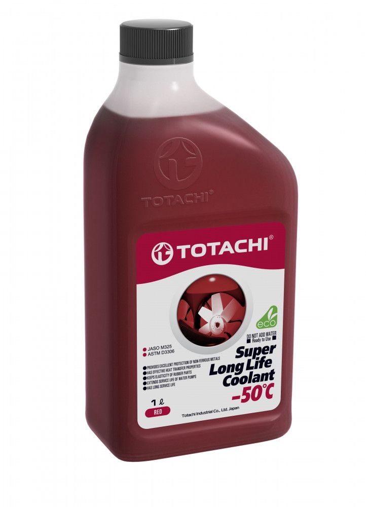 Антифриз готовый раствор 1 л Super LLC Red красный / Totachi 41901
