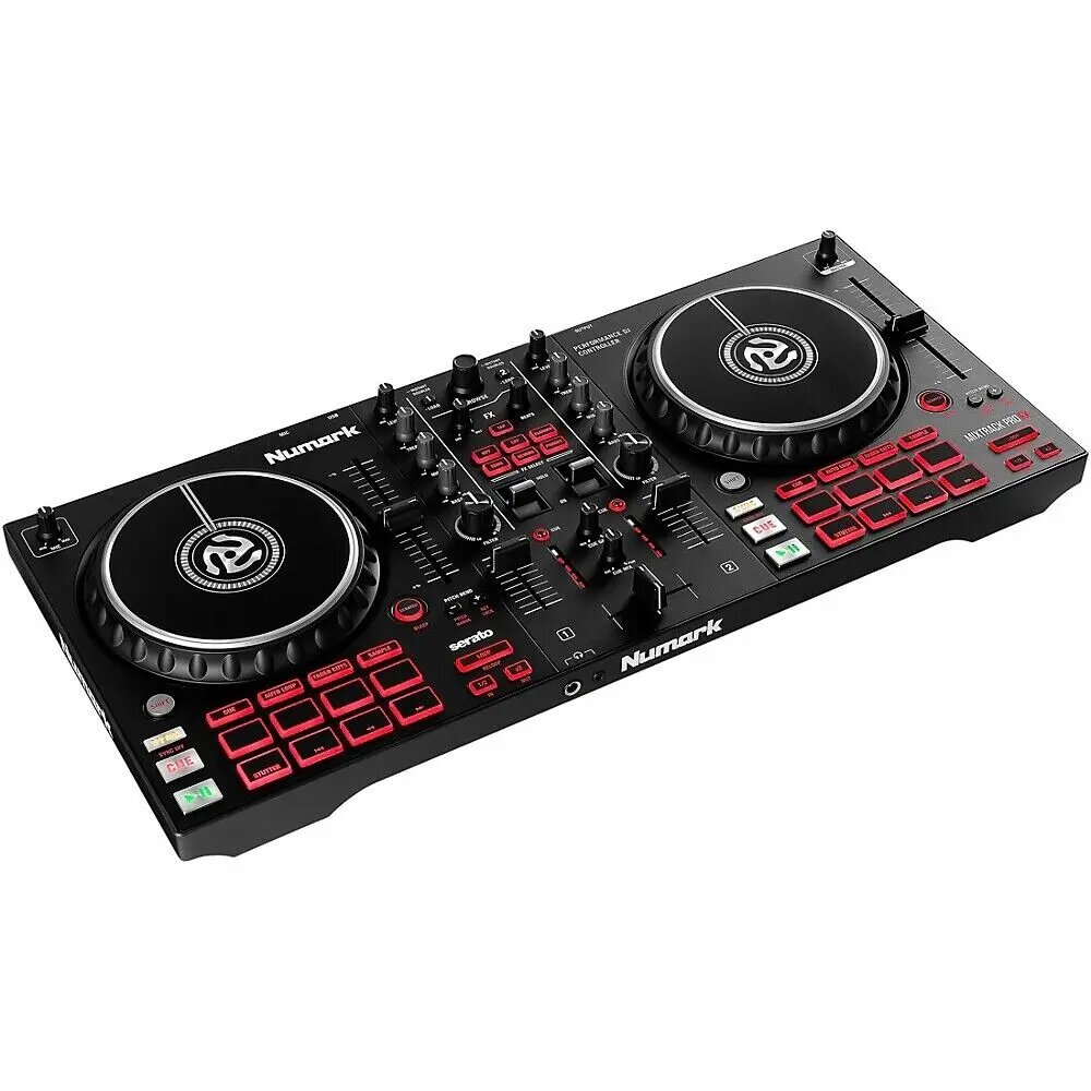 DJ-контроллер Numark Mixtrack Pro FX, 2-канальный, USB, 44,1 кГц, 24 бит — фото 1