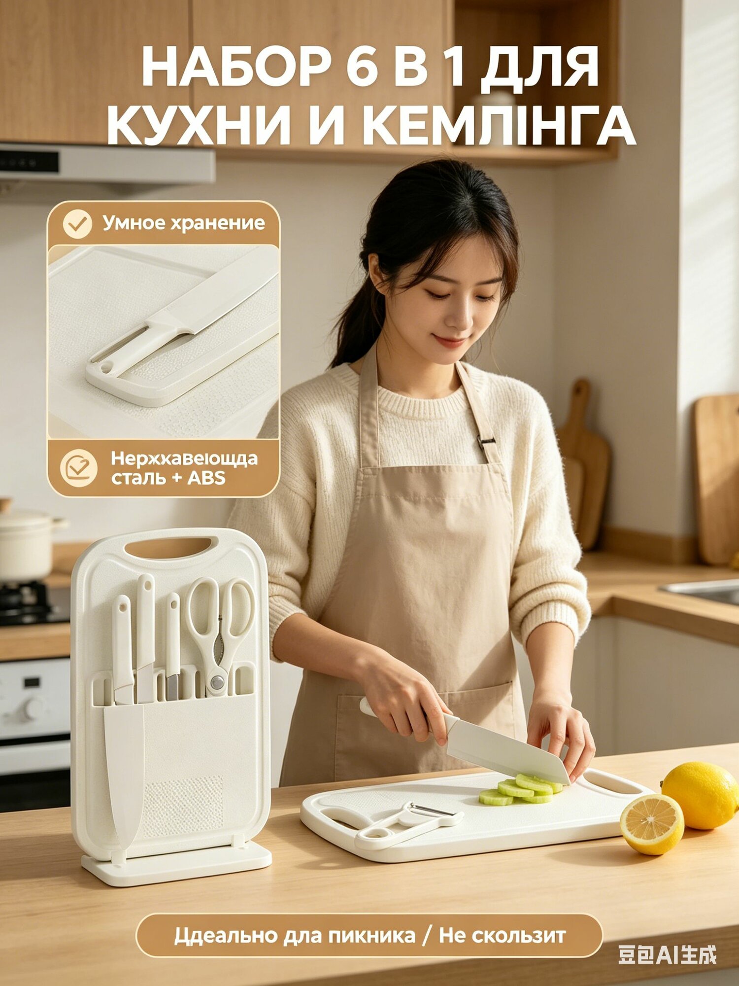 Точилка для ножей, ножниц, 6 предм.