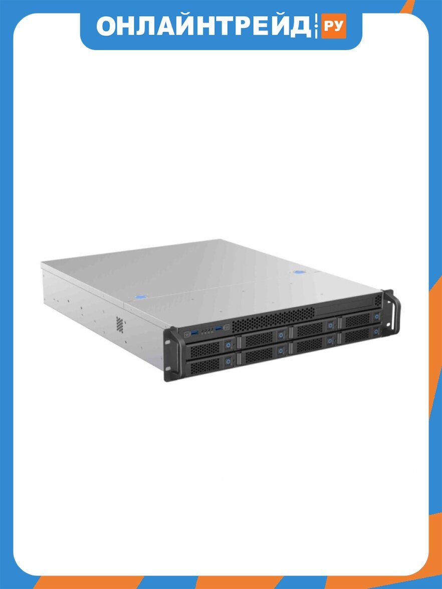 Серверный корпус Procase 2U BS208-SATA3-B-0