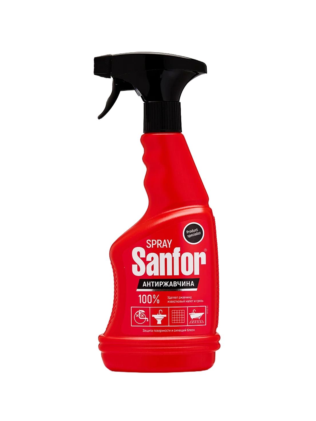 Спрей чистящий Антиржавчина Sanfor
