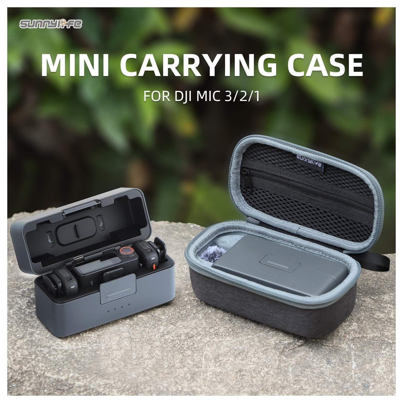 Чехол Sunnylife Mini для беспроводного микрофона DJI 3/2/1