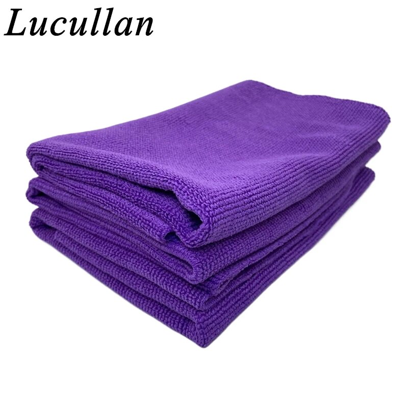 Фиолетовое полотенце из микрофибры Lucullan Pearl