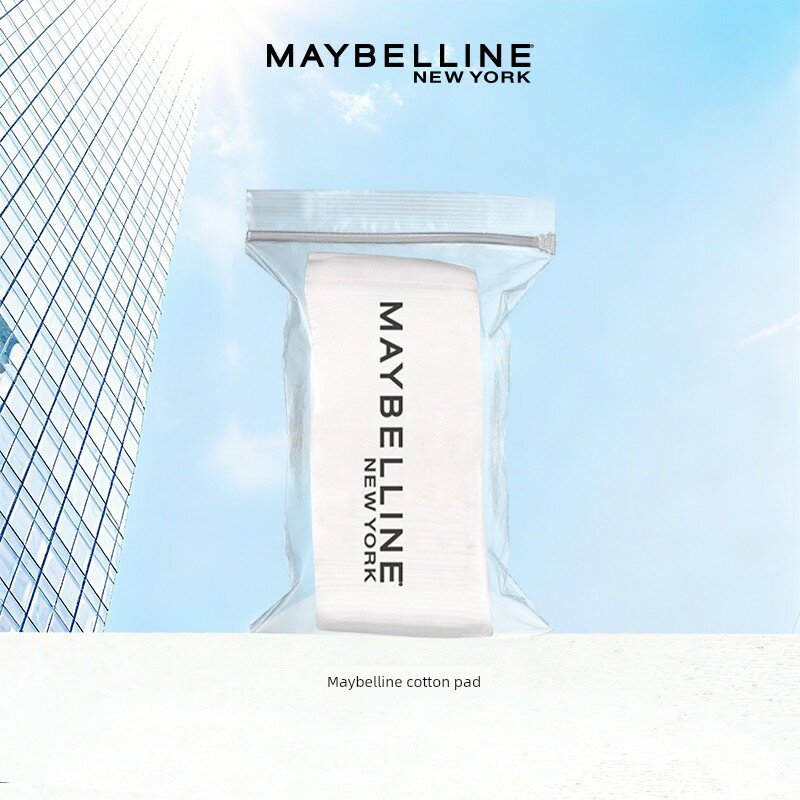 Maybelline 50 шт. косметических ватных дисков, мягкие впитывающие круги для ухода за кожей, 50 шт