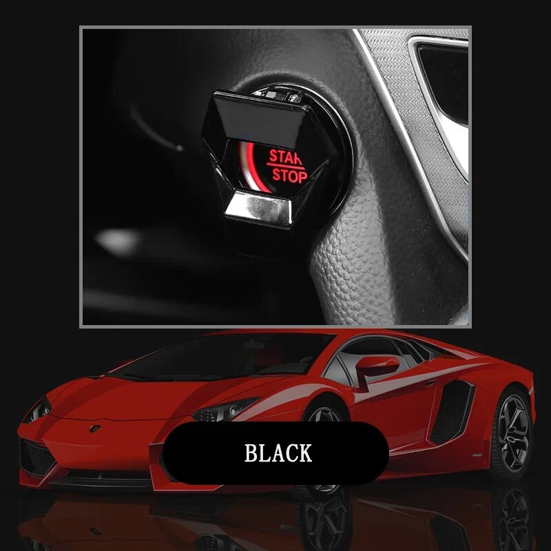 Накладка на кнопку Start/Stop Black, Черный