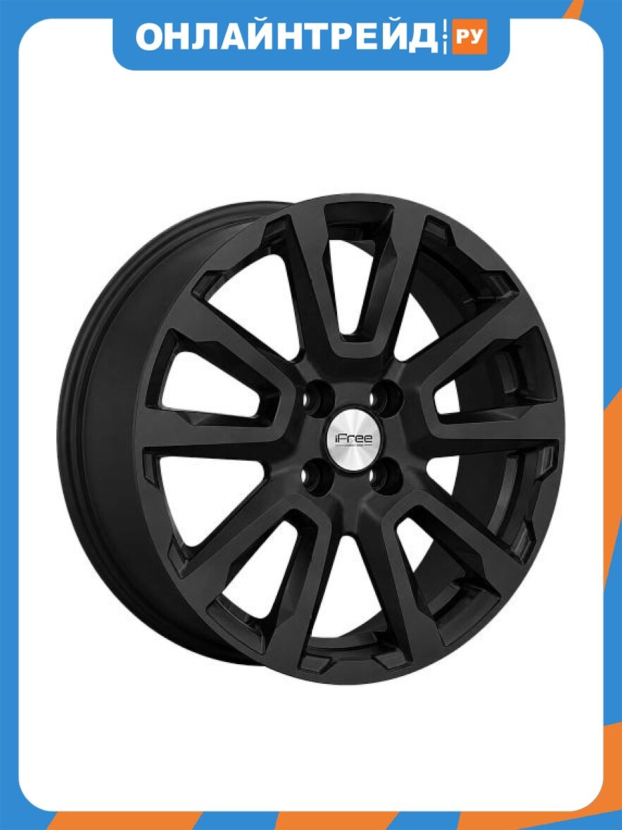 Диск Ifree КС1026 6.5x16/4x100 D60.1 ET43 BKM