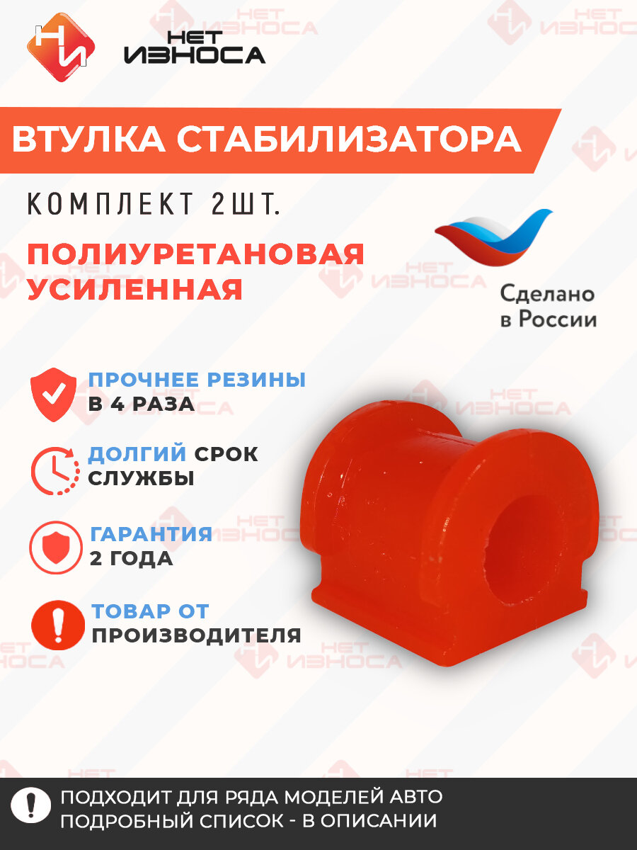 Втулка стабилизатора задней подвески NB583-2 SUZUKI Aerio RB21S