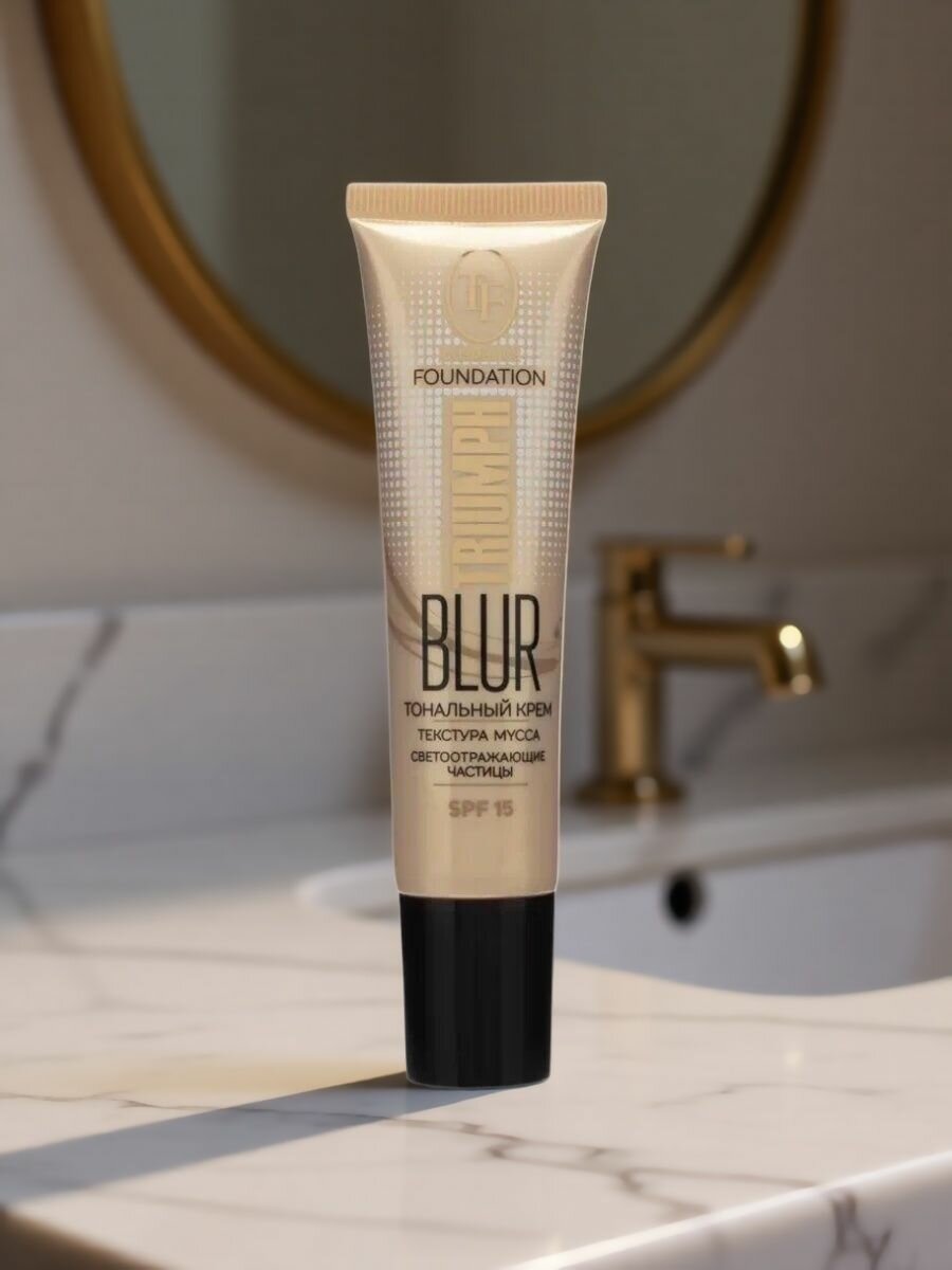 TF Тональный крем BLUR FOUNDATION, тон 35 "natural beige, натуральный беж"