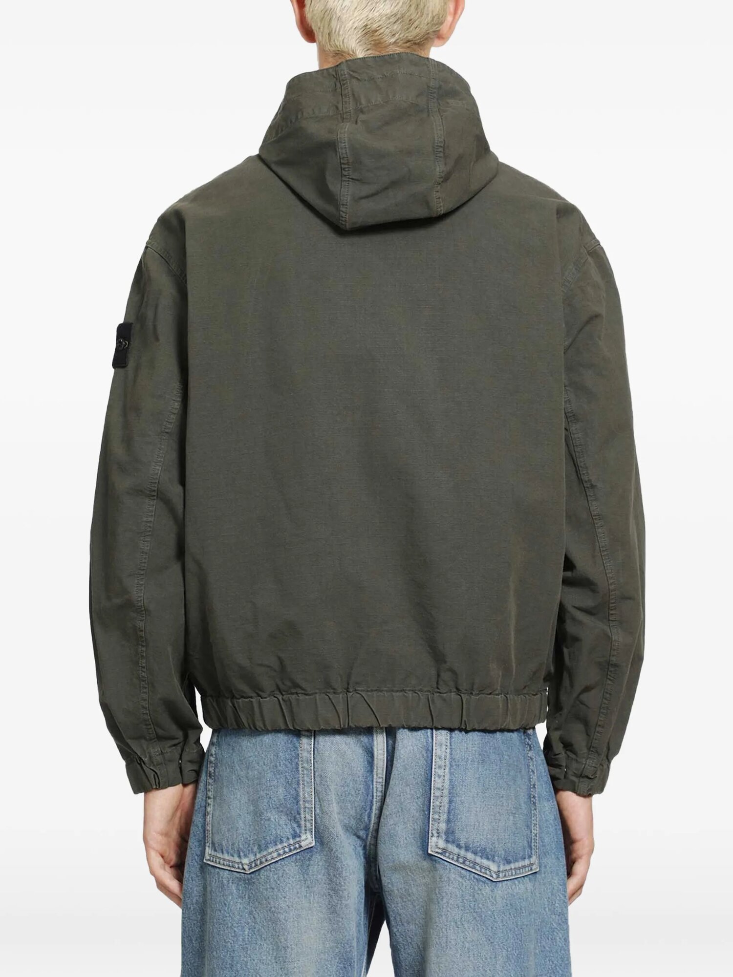 Куртка Stone Island Logo-patch hooded jacket, размер XL — фото 1