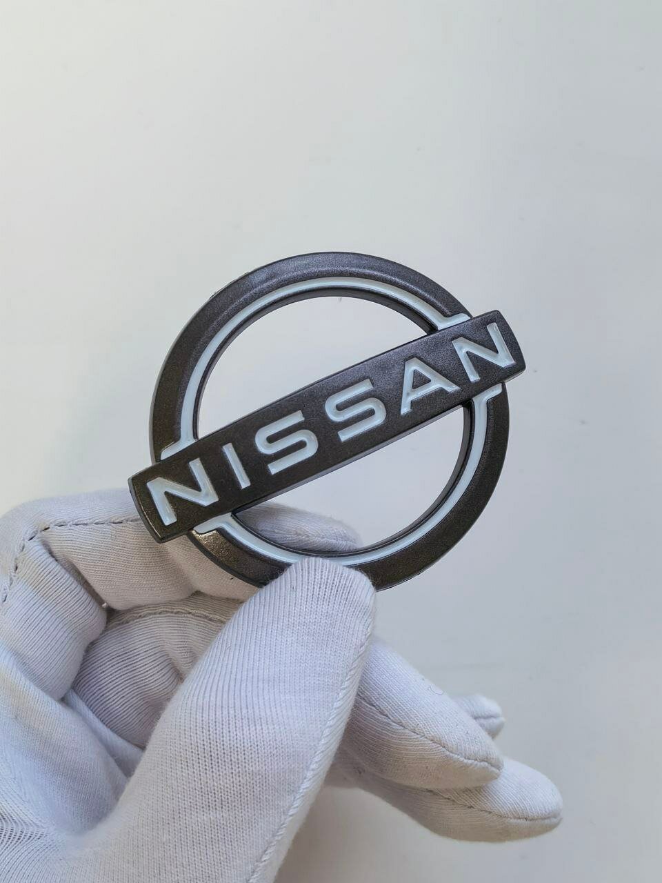 Эмблема Nissan на руль 60 мм, значок, шильдик Ниссан, логотип