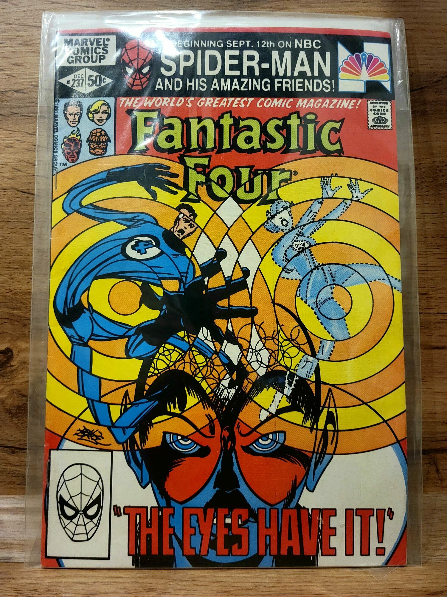 Ретро Комикс Fantastic Four #237. 1981 Год. Оригинал!
