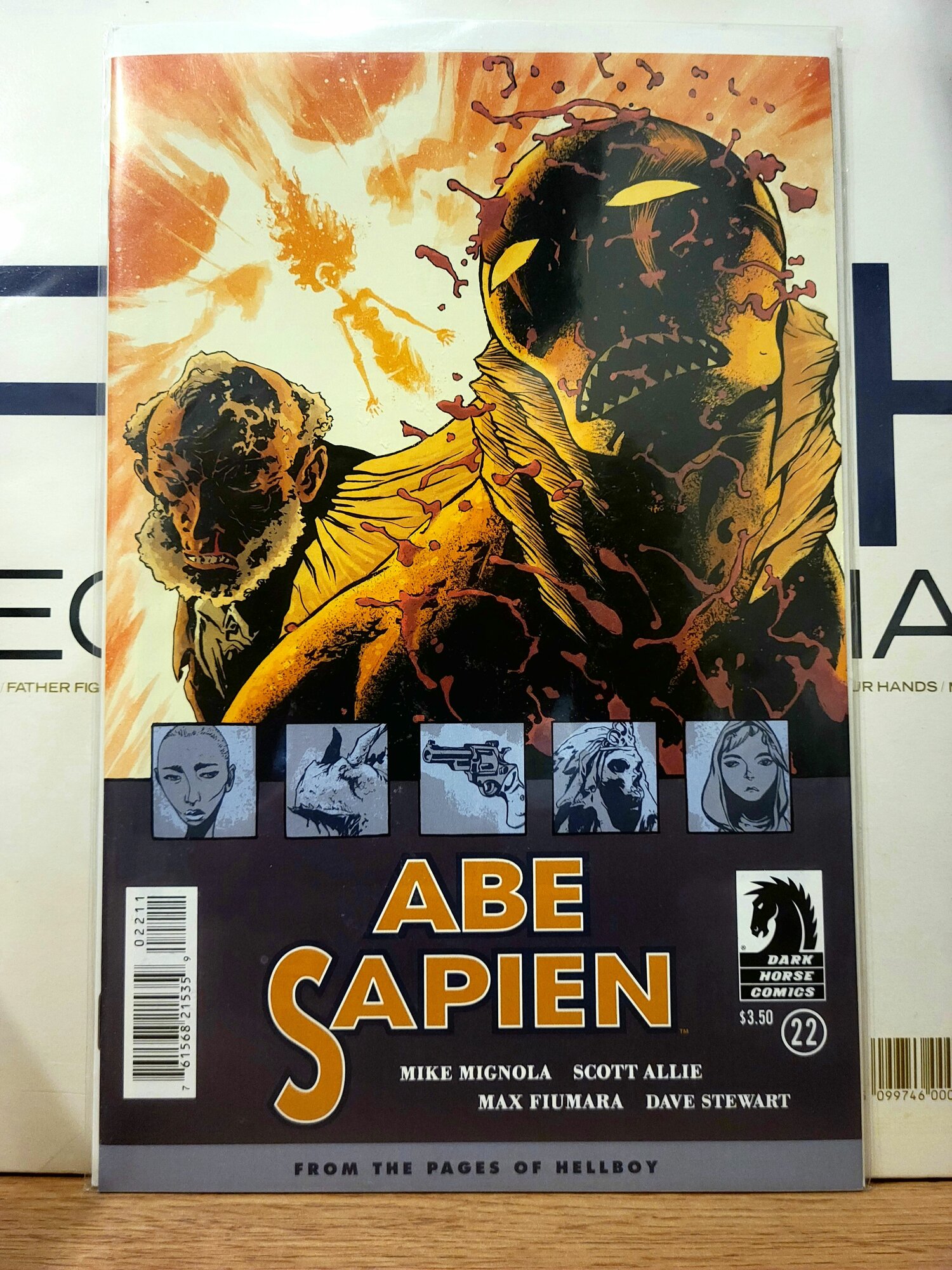 Комикс Abe Sapien #22. Dark Horse. Hellboy. Mike Mignola. Оригинал!