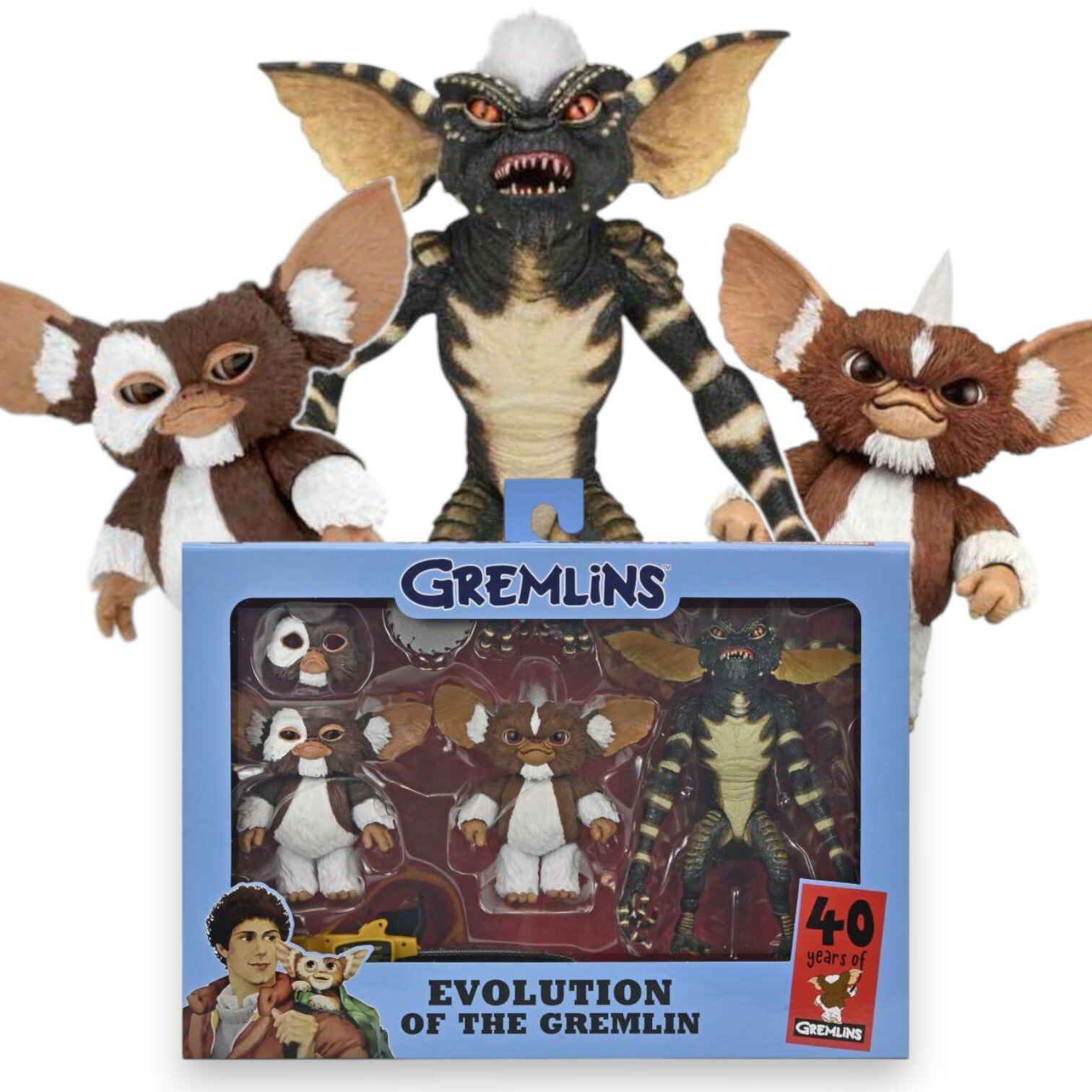 Фигурки Гремлины "40 юбилей" от Neca