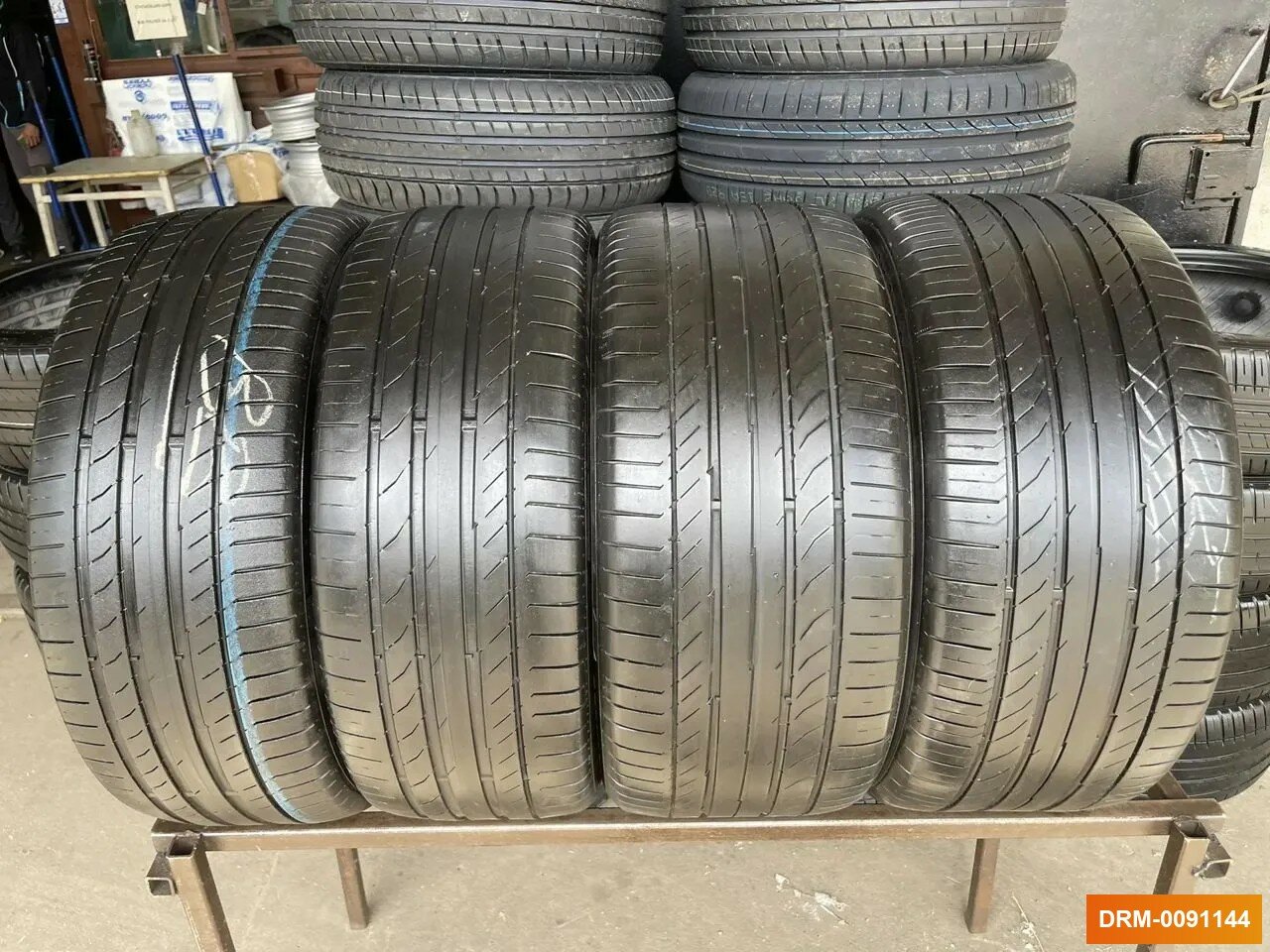 Комплект (4 шт) летних БУ шин Continental ContiSportContact 5 SUV 245/45 R19 25% износ 8124130399