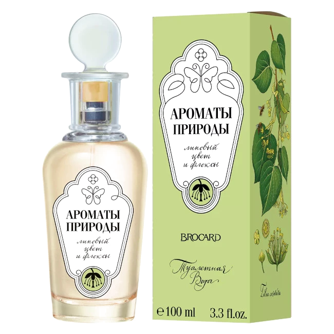 Eau de toilette Брокард Липовый Цвет и Флоксы унисекс 100 мл / Ароматы Природы