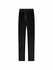 Брюки PESERICO Ribbed-knit elasticated trousers, размер 46, черный
