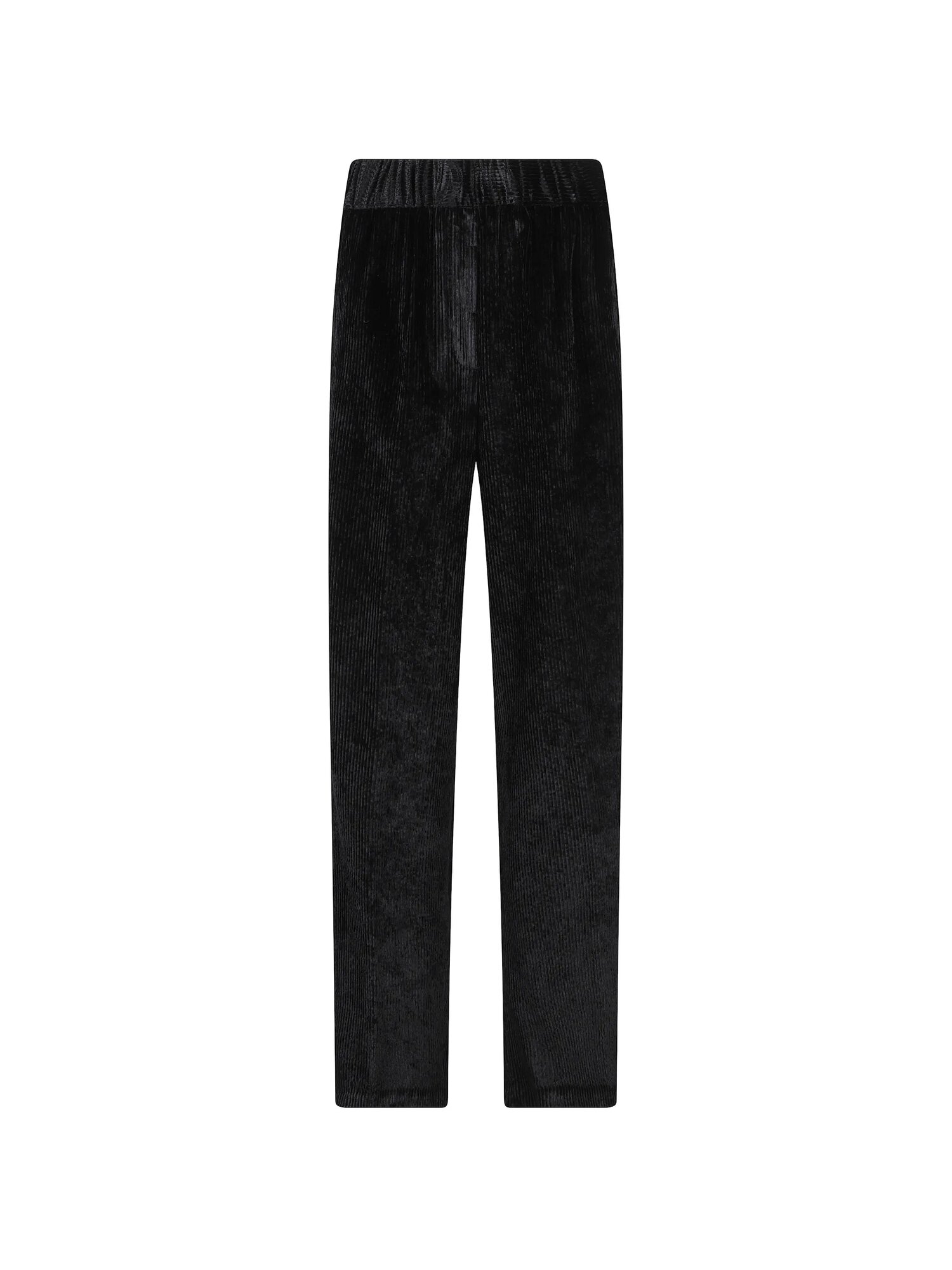 Брюки Ribbed-knit elasticated trousers