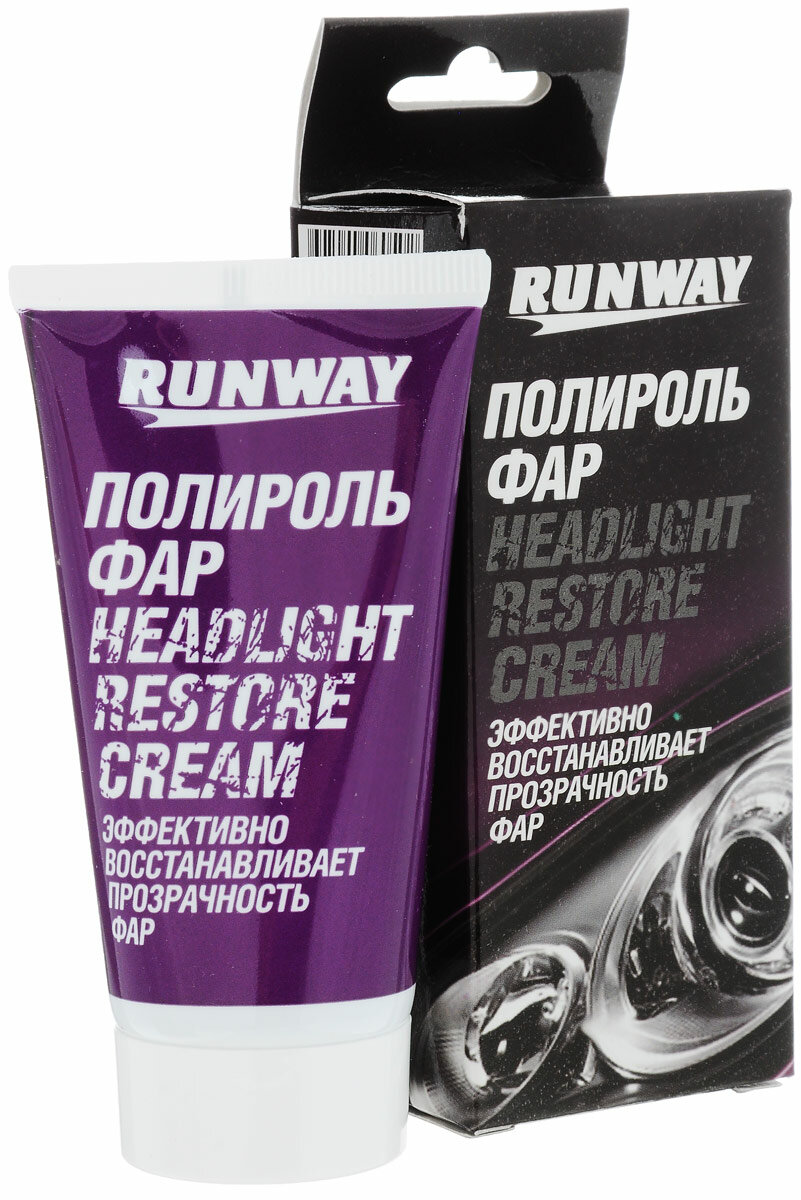 RUNWAY RW0501 Полироль для фар 50мл