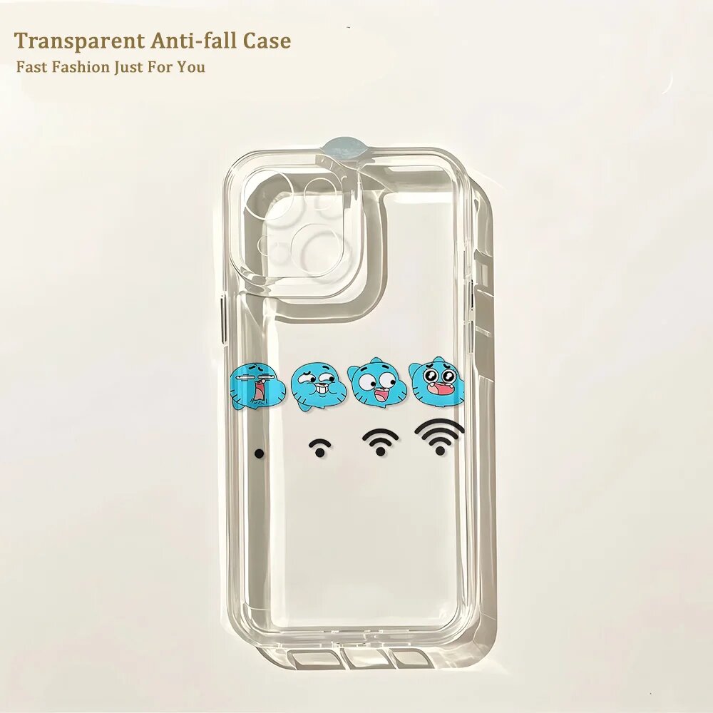 Чехол iPhone "Гамболлс" прозрачный, TTK-J387TK2b8.