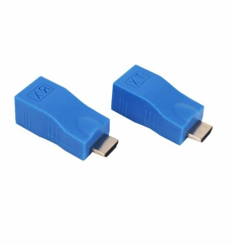 1 пара RJ45 4K HDMI-совместимый удлинитель для сетей Ethernet LAN и выше CAT5e Cat6 для HDTV HDPC DVD PS3 STB