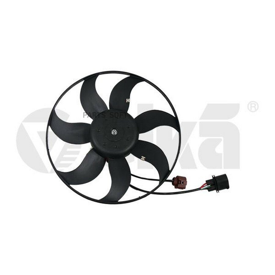 VIKA 99590579501 вентилятор радиатора!\ Audi A1/A3 03>, SkodaFabia/Octavia/Superb/Yeti 04>, VW Golf/Jetta