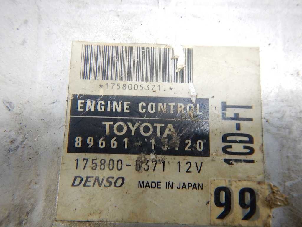 Блок управления двигателем / 367550 175800-5371 8966113120 для Toyota Corolla Verso 2 (с пробегом)