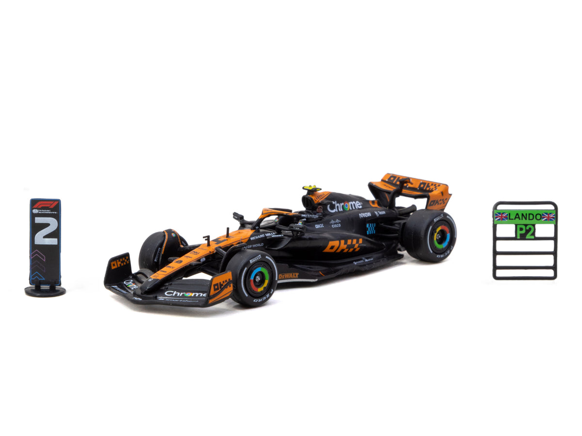 Коллекционная машинка Tarmac Works 1:64 McLaren MCL60 Japanese Grand Prix 2023 Lando Norris