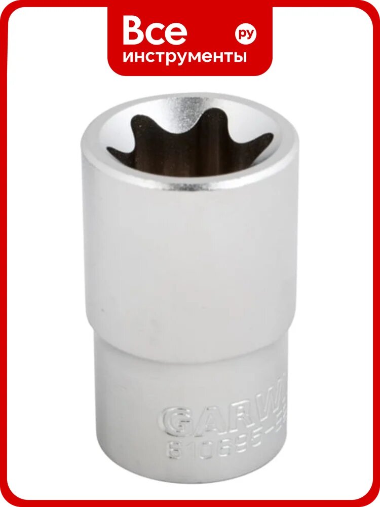 Головка GARWIN 1/2, E14, торцевая, E-профиль 610695-E14