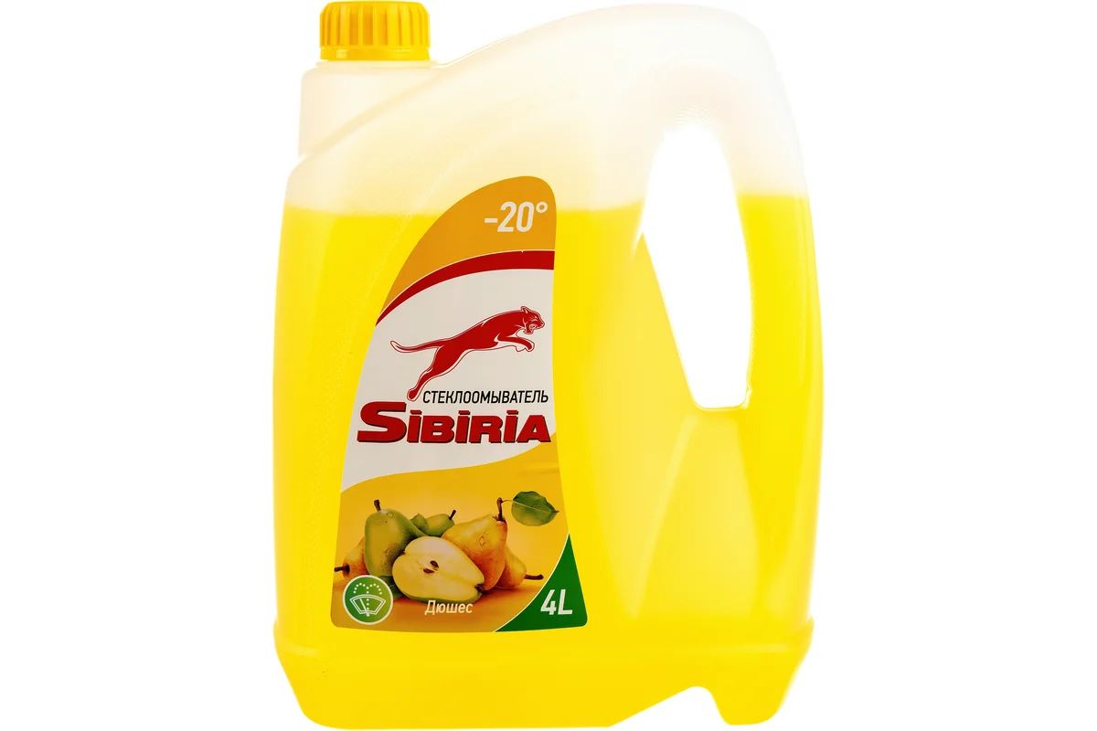 Жидкость в бачок омывателя (зима) -20 4 л Дюшес SIBIRIA