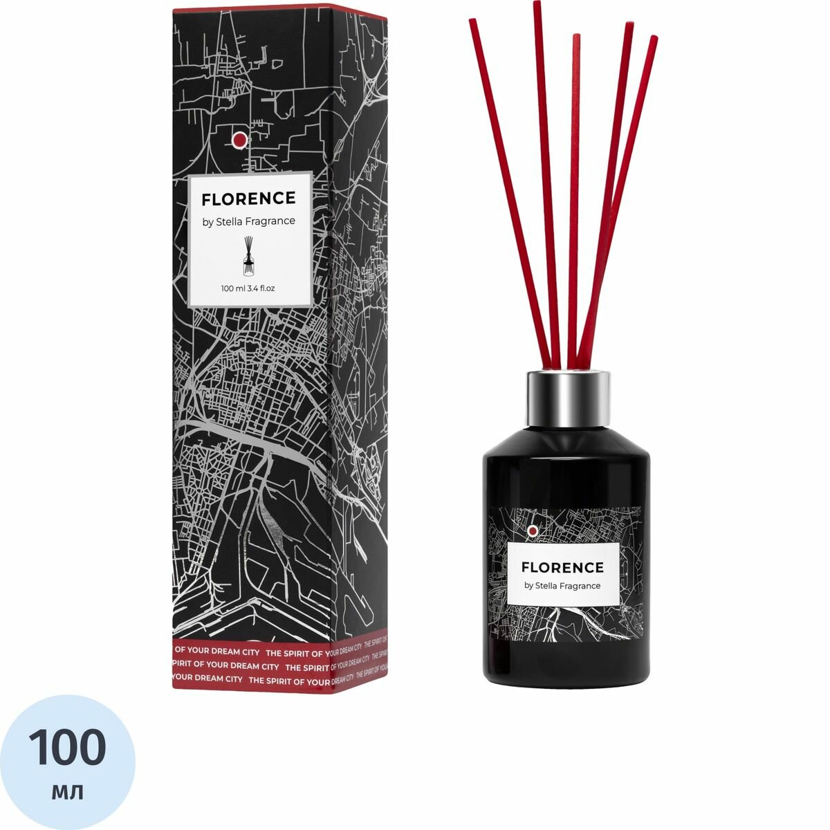 Аромадиффузор Stella Fragrance Флоренция 100мл (2267908)