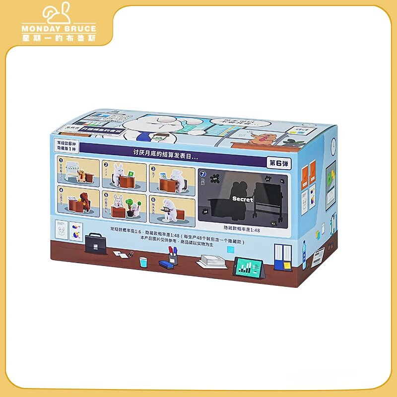 Фигурки Bandai The Monday Bruce Blind Box
