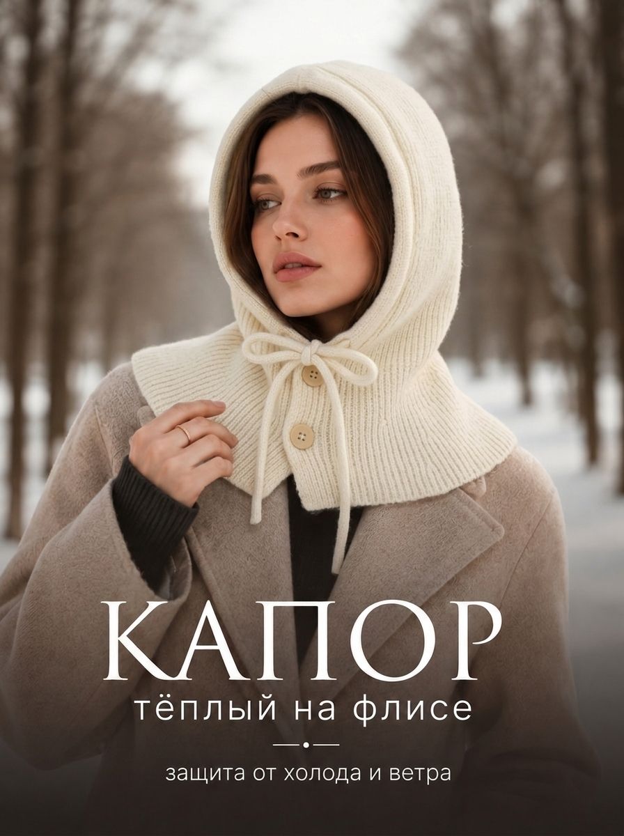 Капор  для женщин