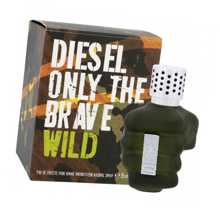 Мужской парфюм Diesel Only The Brave Wild 35 мл - Дизель Онли Зе Брейв Вилд одеколон