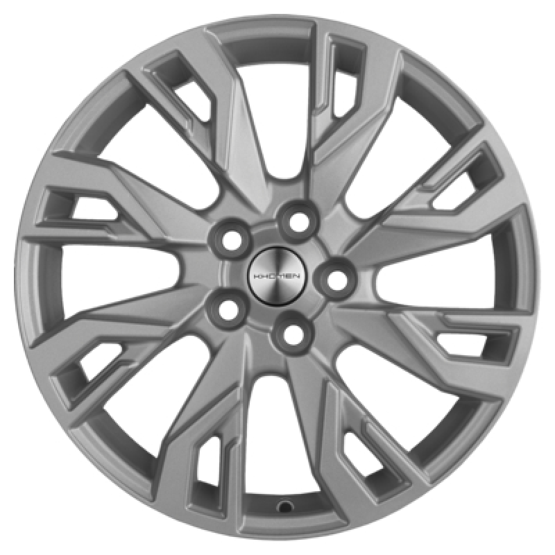 Диск колесный Khomen Wheels KHW1809 (Teana-X-trail) 7,0x18 5x114,3 Dia66.1 ET45 цвет F-Silver