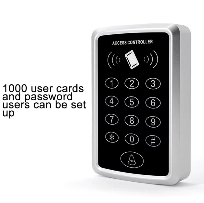 Контроллер доступа СКУД 125 кГц RFID EM на 1000 пользователей + 5 карт в комплекте