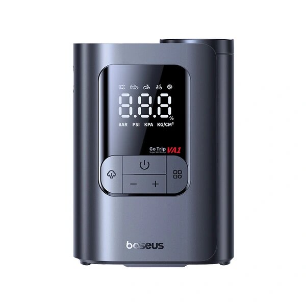 Автомобильный компрессор Baseus GoTrip VA1 Super Mini Wireless Inflator 19-Cylinder(C0119501) Cosmic Black