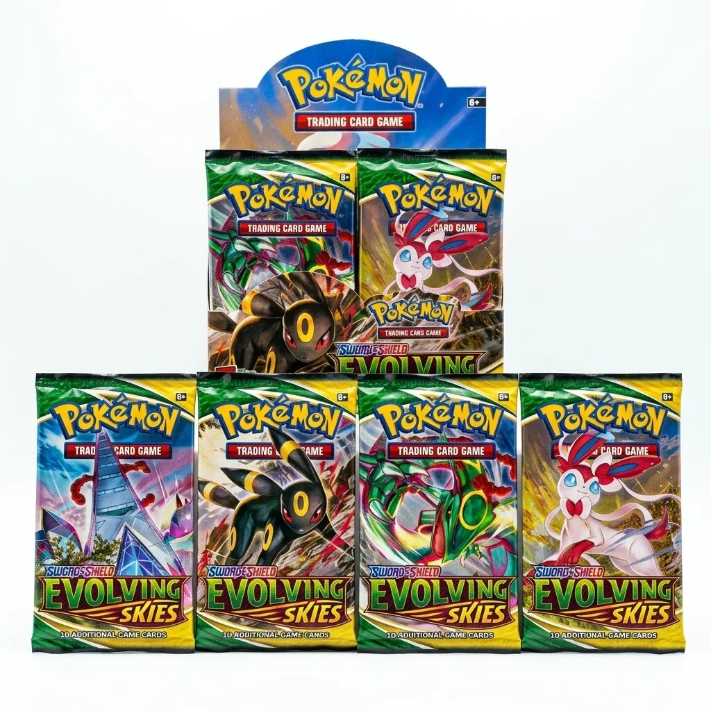 Набор бустеров Pokemon TCG Evolving Skies 36 упаковок Bandai Random1Pc