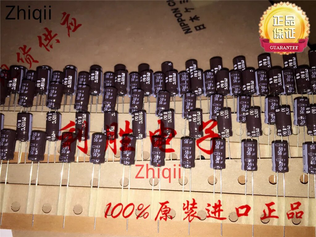 Конденсаторы NIPPON CHEMI-CON 50V 56UF 6x11, 50шт