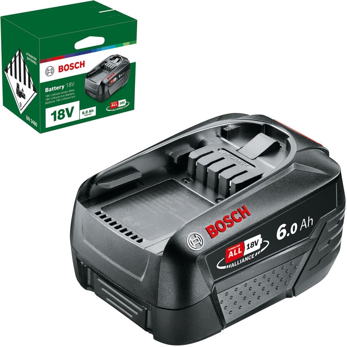 Аккумулятор Bosch PBA 18V 6.0Ah W-C 1600A00DD7