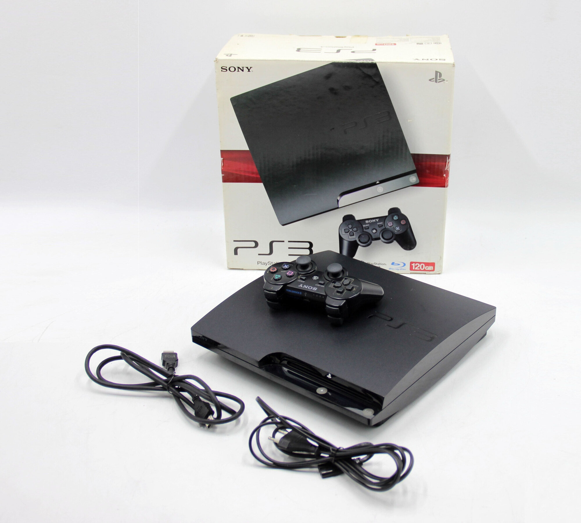 Игровая приставка Sony PlayStation 3 Slim 120 Gb (CECH 20XX) В коробке