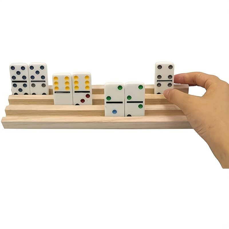 Деревянная подставка для колоды настольных игр, классический органайзер для хранения карт, основание-держатель для колоды