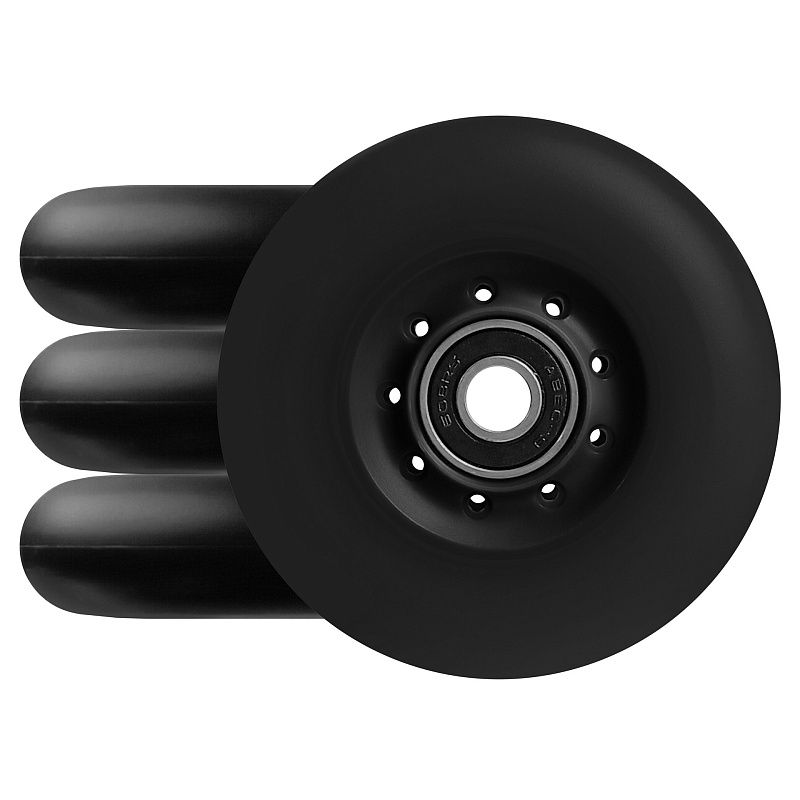 Набор колёс для роликов, 4шт. Ride Story Empower Wheels 72мм/85A (4pcs) + ABEC 9, Matt Black