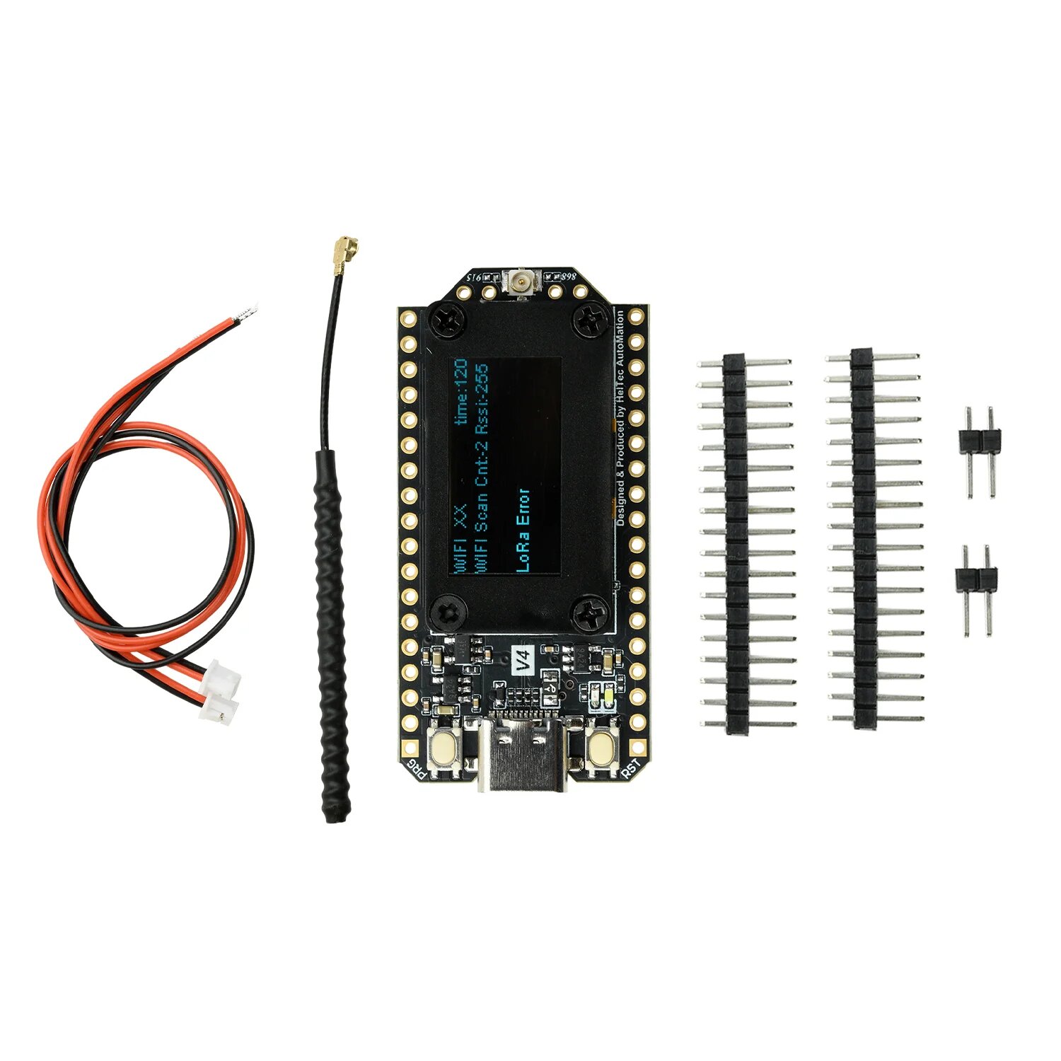 Diymore WIFI LoRa 32 V4 ESP32 модуль V4 With Screen