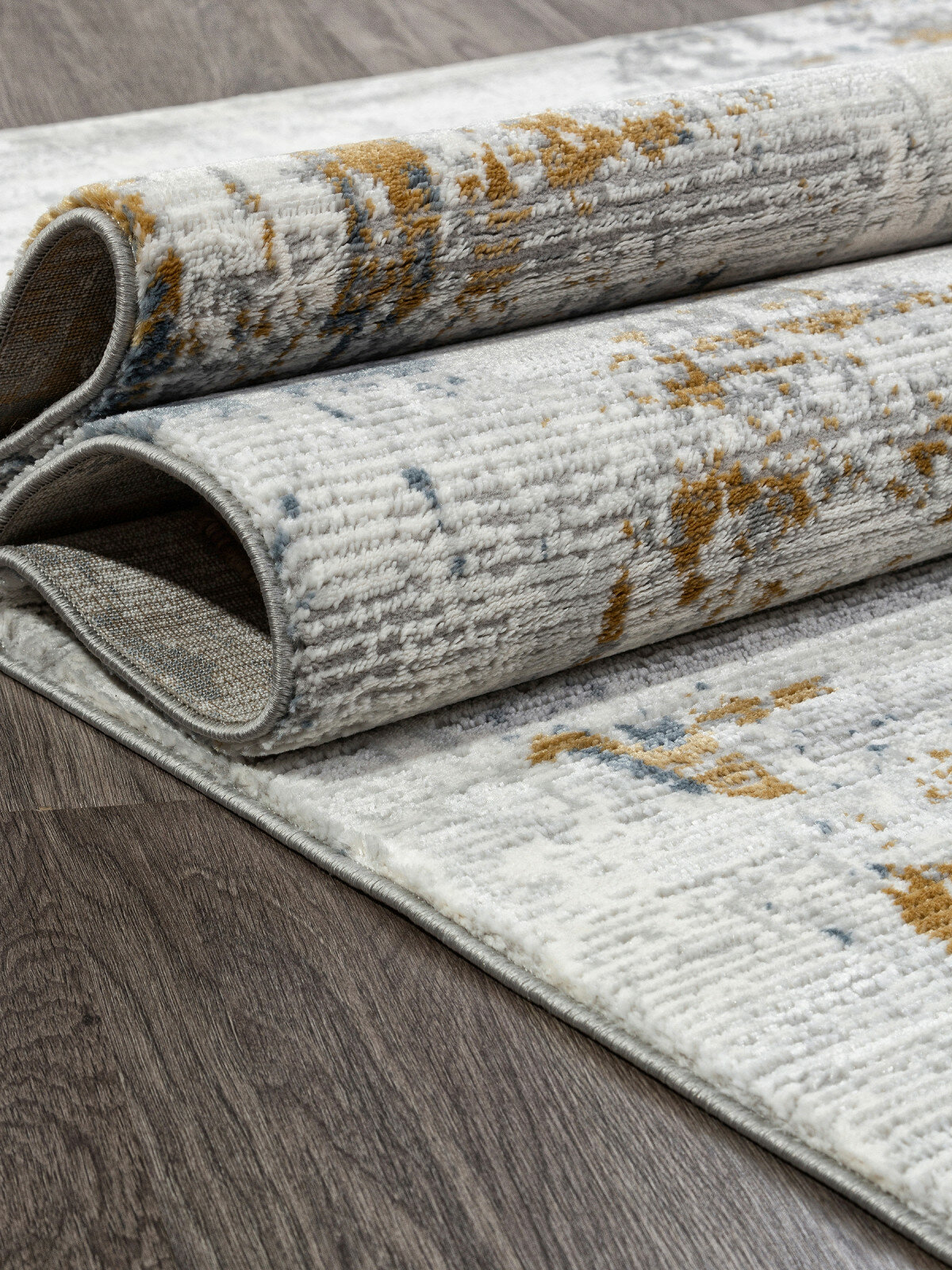Ковер 2x4м турецкий Современный grey / multi — фото 1